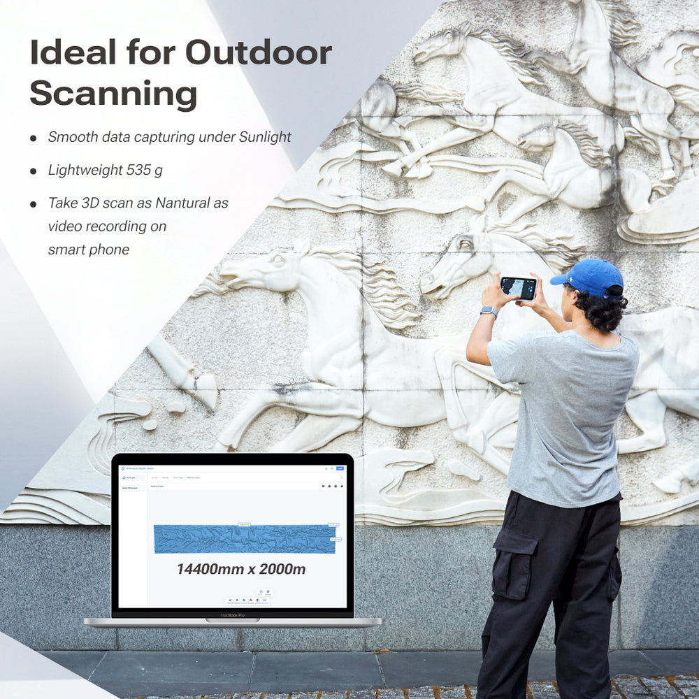 EU Official Store | EINSTAR VEGA-Wireless All-In-One 3D Scanner