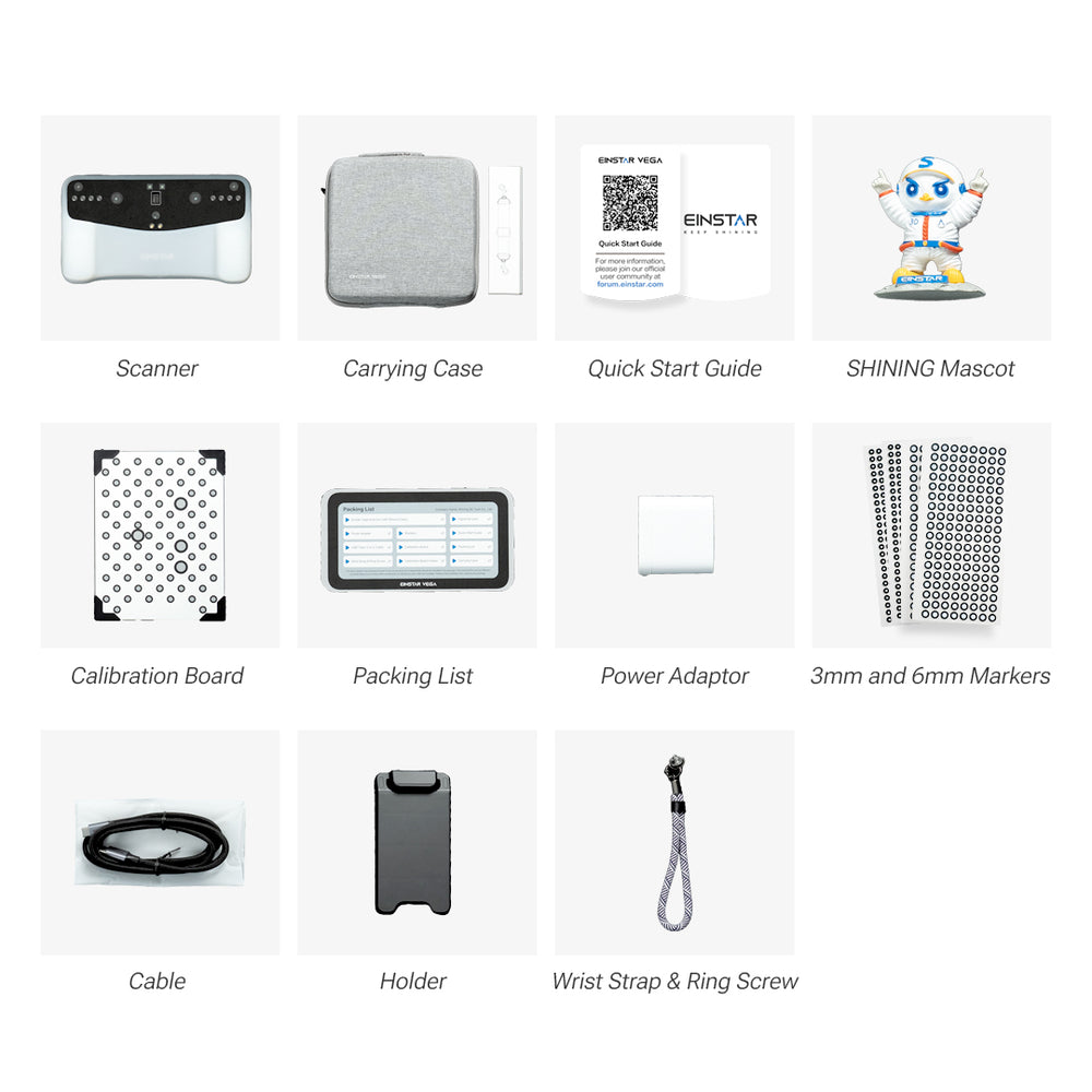 EU Official Store | EINSTAR VEGA-Wireless All-In-One 3D Scanner