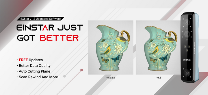 3D Scanner, Handheld 3D Scanner for 3D Printer丨SHINING 3D Einstar – Einstar EU